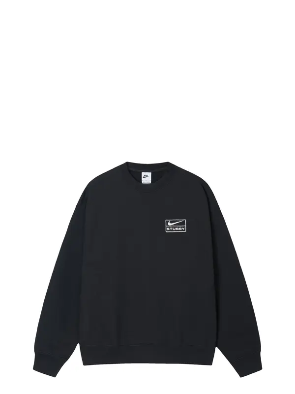 StÜssy X Nike Fleece Crew - Black