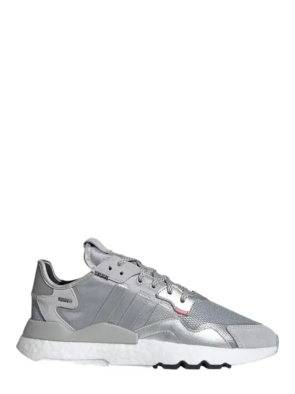 Adidas Nite Jogger Metallic Sneakers - Silver