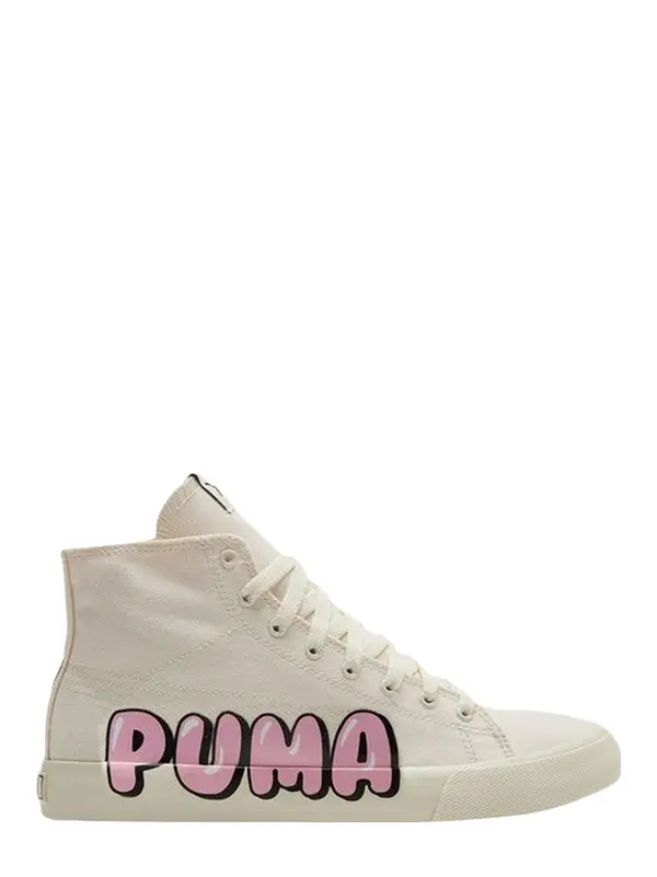 PUMA Bari Mid Logo Sneakers - White