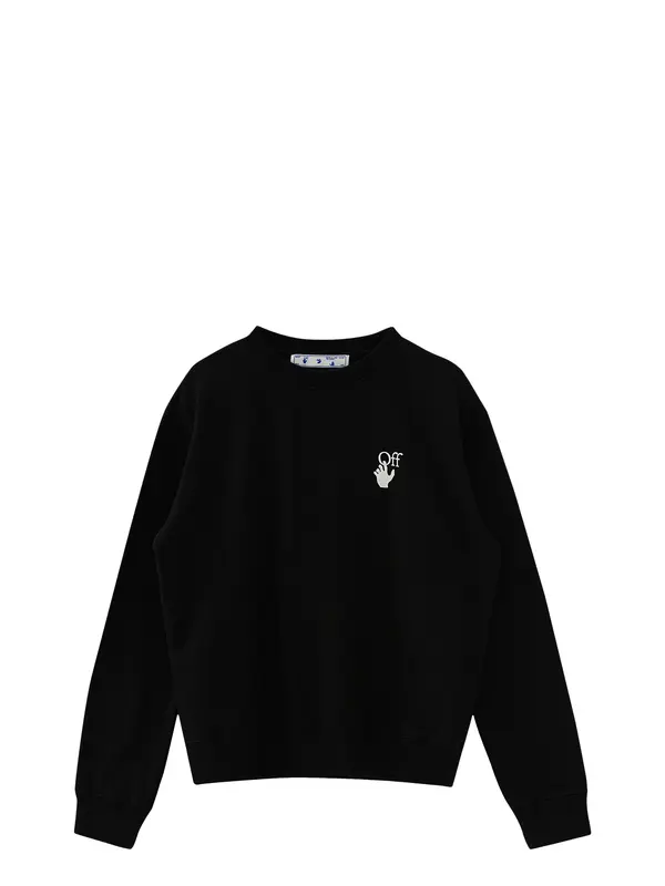 Off-White Degrade Arrow Slim Crewneck /multicolor - Black