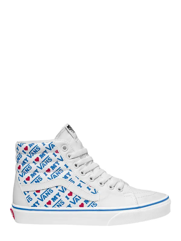 VANS Sk8-hi 'i Heart High-top Sneakers - White