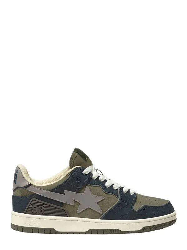 BAPE Wmns Sk8 Sta #5 L1 Sneakers - Green