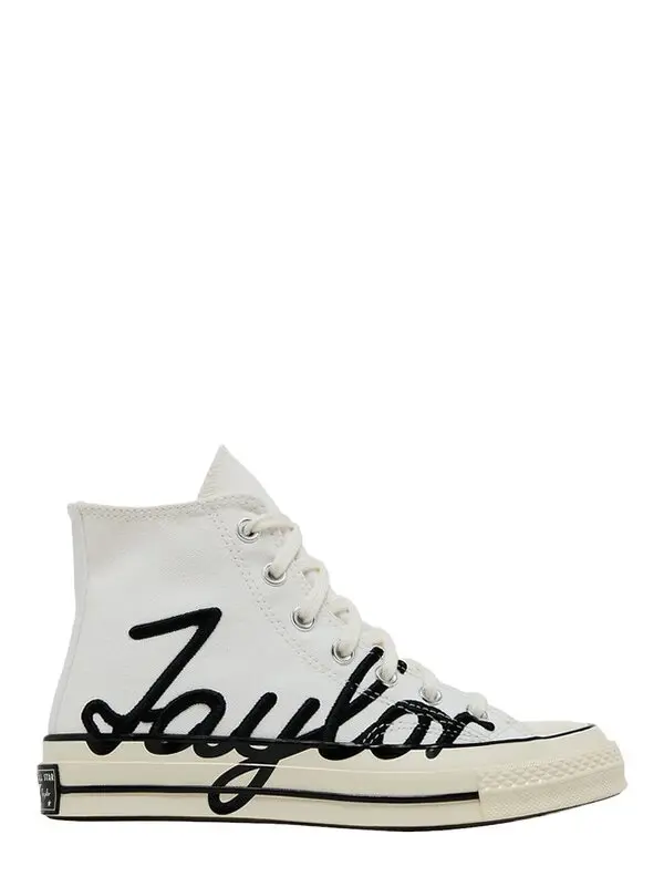 CONVERSE Chuck 70 High Scripted Signature Print - White