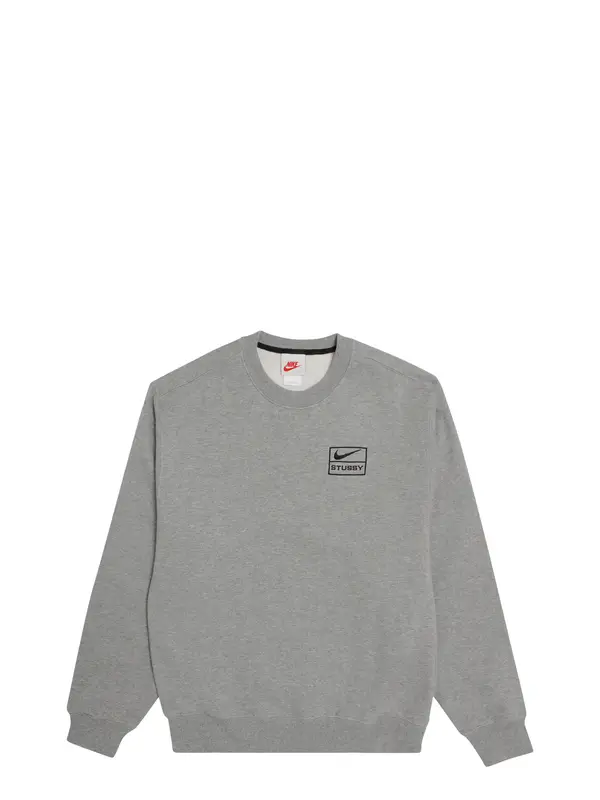 Nike X Stussy Nrg Br Crew Fleece - Grey