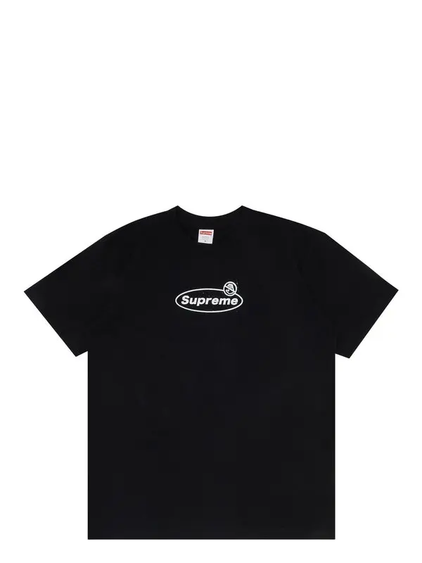 Supreme Warning Tee - Black