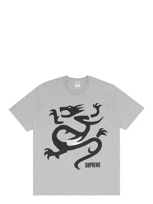 Supreme Mobb Deep Dragon Tee 'heather - Grey