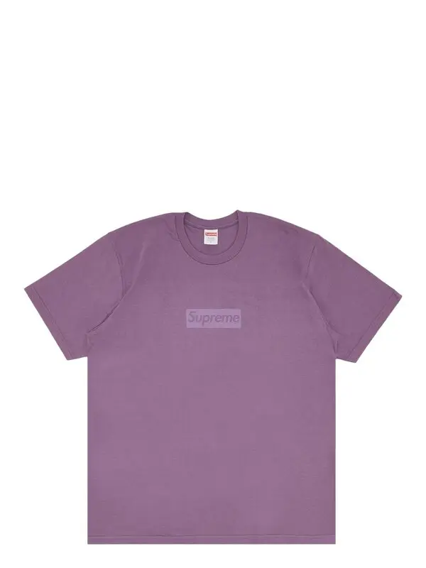 Supreme Tonal Box Logo Tee 'dusty - Purple
