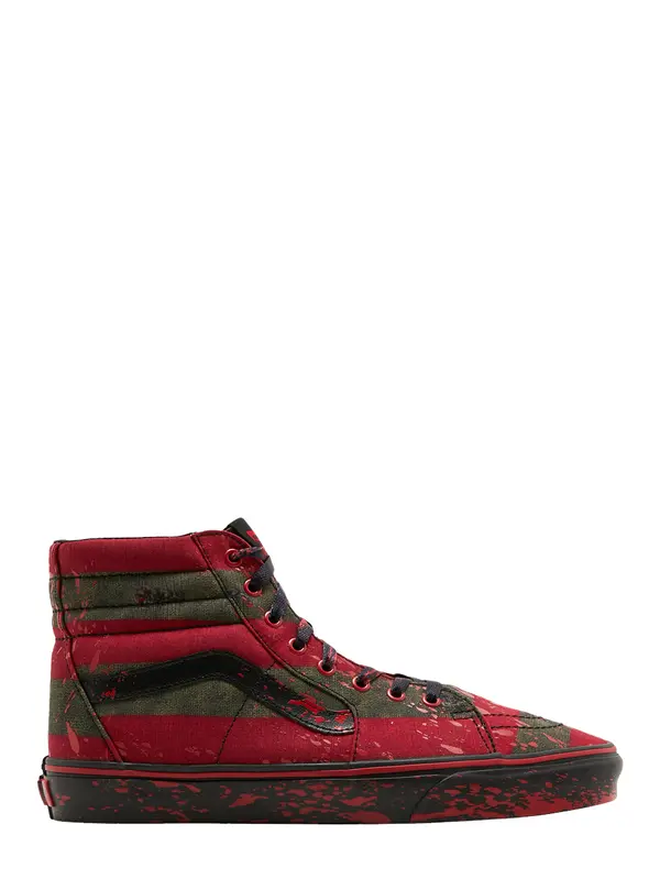 VANS House Of Terror X Sk8-hi 'the Nightmare On Elm Street - Red