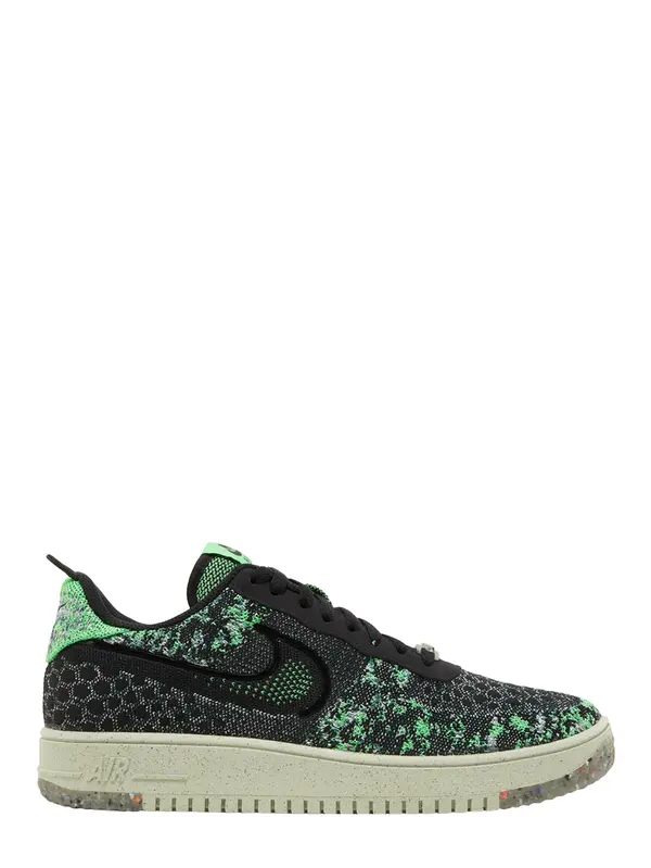 Nike Air Force 1 Crater Flyknit Next Nature Sneakers - Black