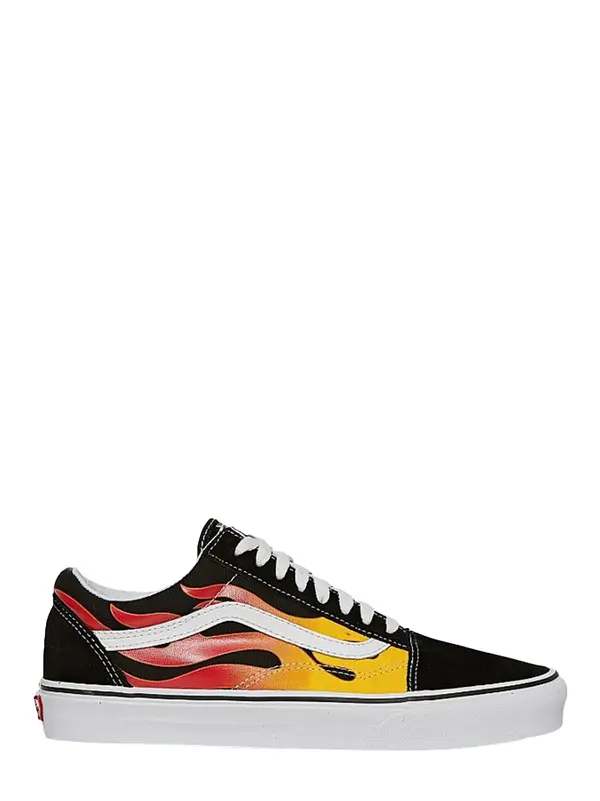 VANS Old Skool 'flames' Sneakers - Black