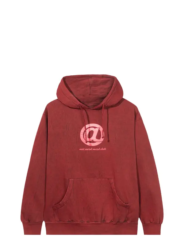 ANTI SOCIAL SOCIAL CLUB Don't Hoodie - Red