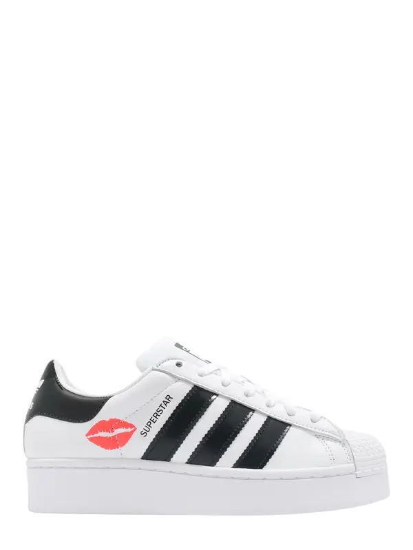Adidas Superstar Bold 'lip Print' Sneakers - White