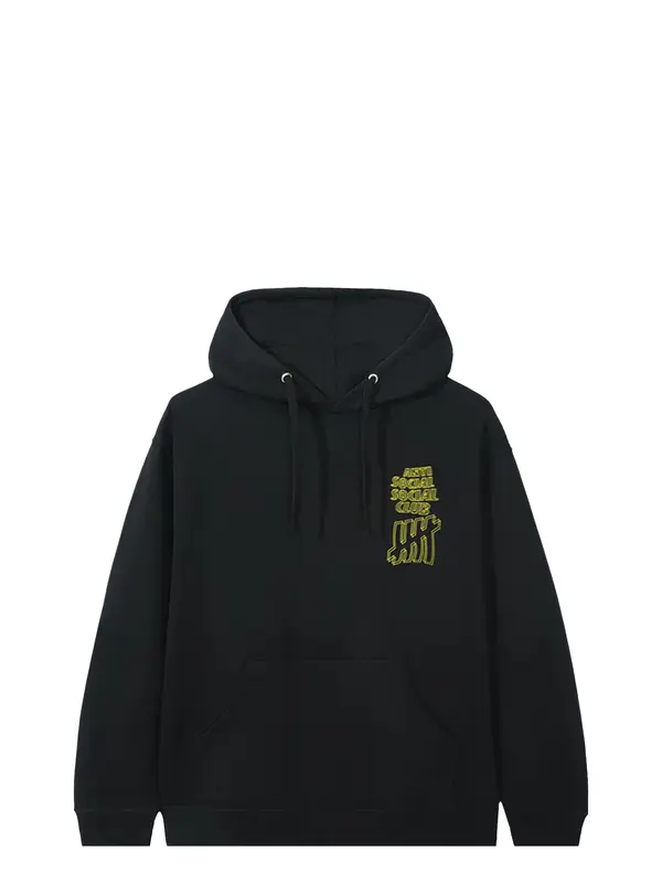 ANTI SOCIAL SOCIAL CLUB X Undefeated Hoodie - Black