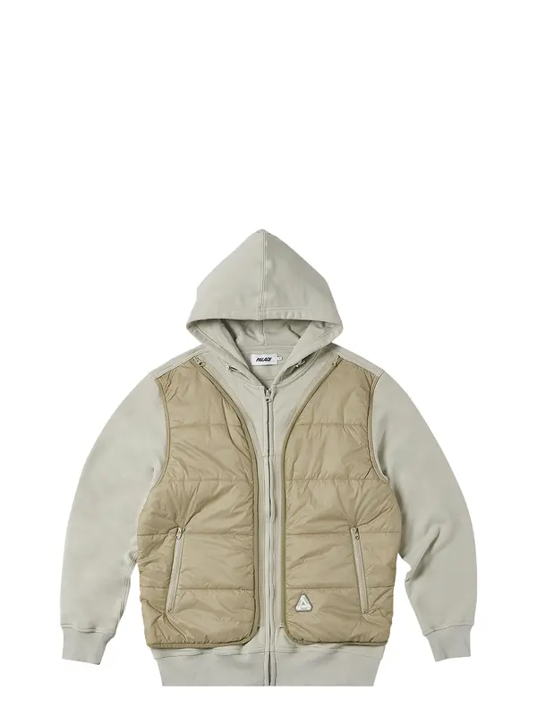 PALACE Tactical Zip Hood 'bone - Cream