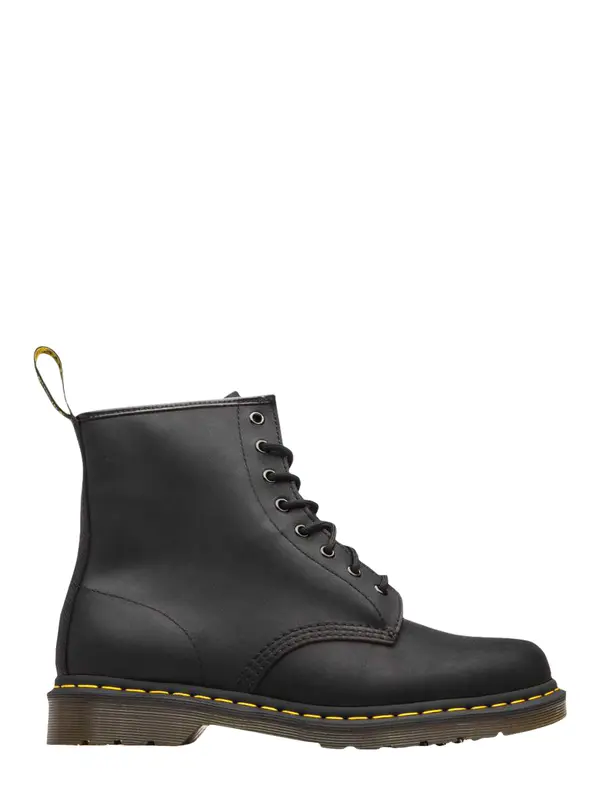 Dr. Martens 1460 Greasy Boots - Black