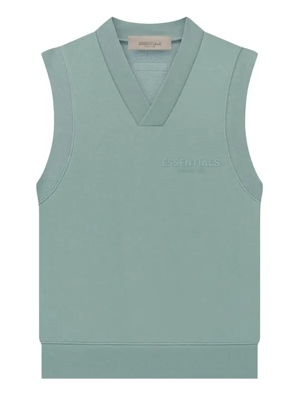 Fear Of God Pullover V-neck Vest - Green