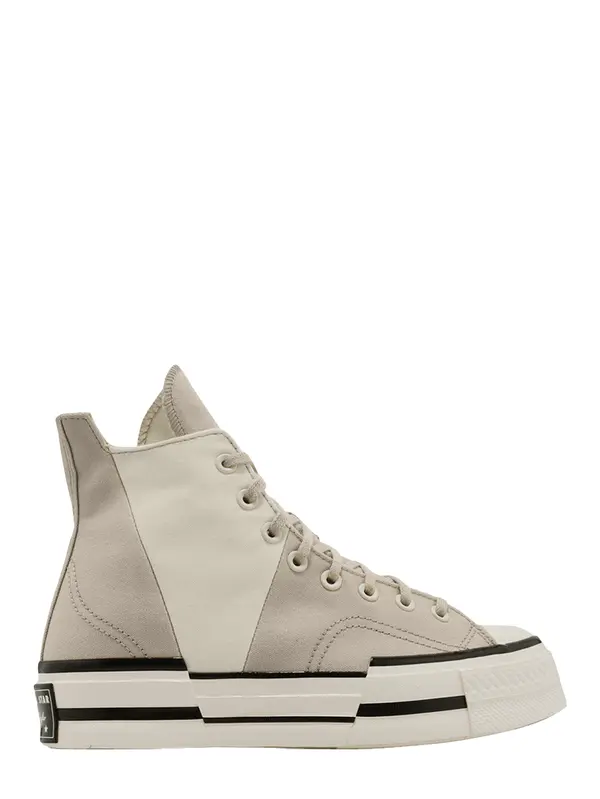 CONVERSE Chuck 70 High Plus Logo Collage Sneakers - Brown
