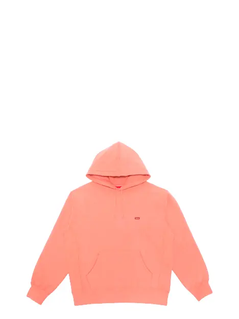 Supreme Small Box Hooded Sweatshirt - Orange