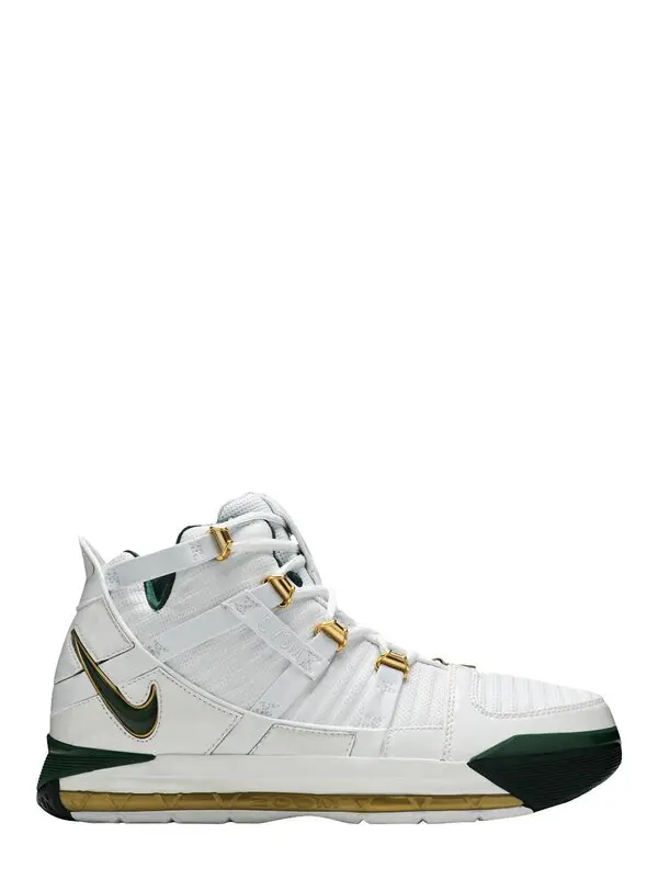 Nike Zoom Lebron 3 Qs 'svsm Home' Sneakers - Green