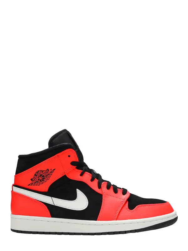 JORDAN 1 Retro Mid Sneakers - Red