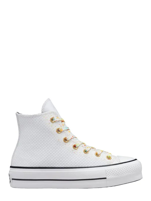 CONVERSE Chuck Taylor All Star Lift Platform High Top Sneakers - White