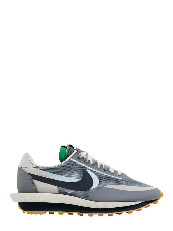 Nike X Sacai X Clot Ldwaffle Sneakers - Grey