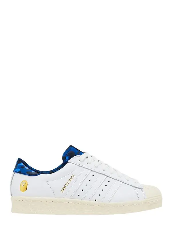 Adidas Undftd X Bape X Superstar 80v Sneakers - White
