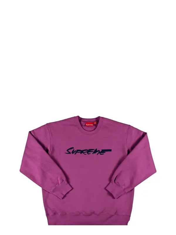 Supreme Futura Logo Crewneck 'bright - Purple