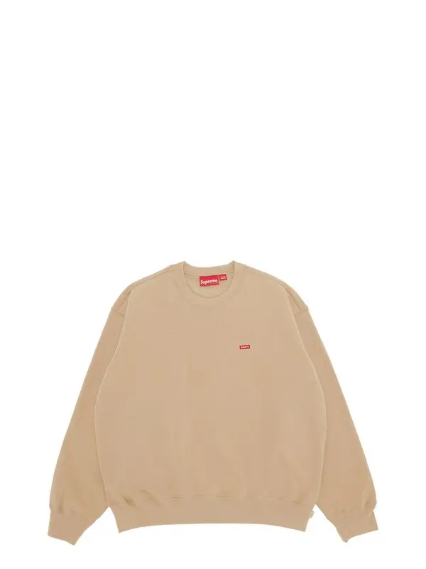 Supreme Small Box Crewneck - Tan