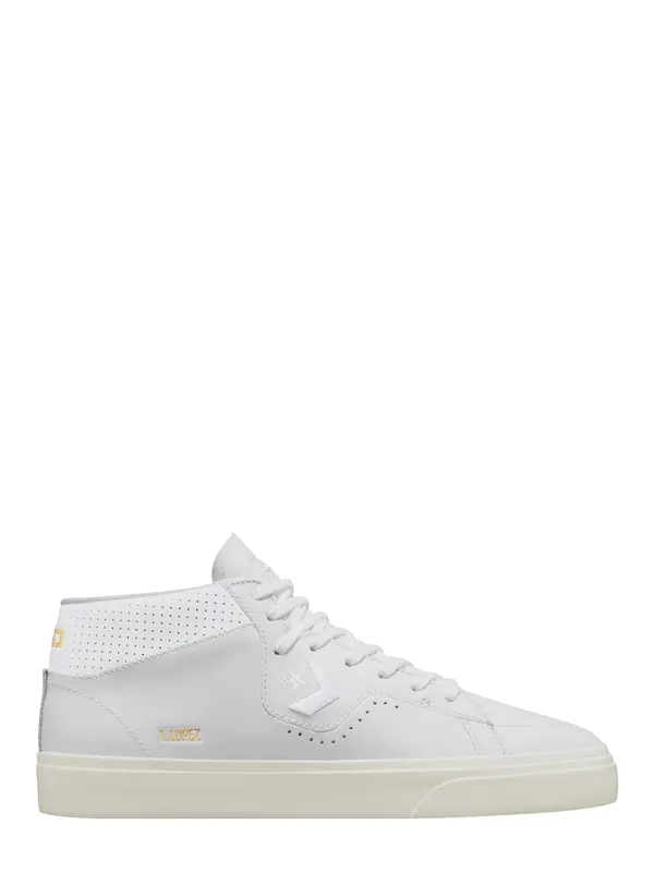 CONVERSE Louie Lopez Pro Mid Leather Sneakers - White