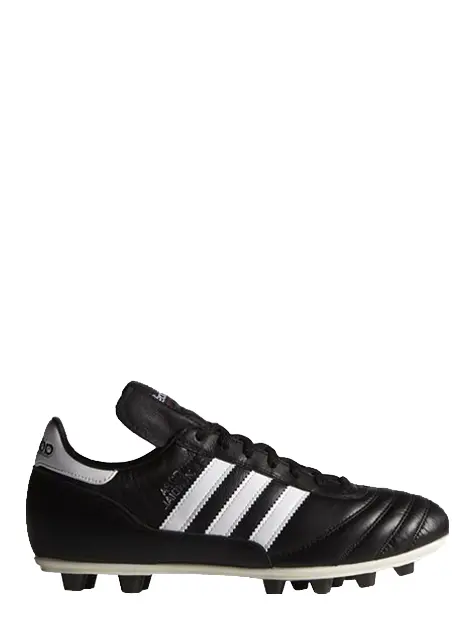 Adidas Copa Mundial Leather Fg Cleats - Black