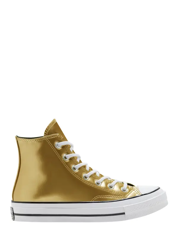 CONVERSE Chuck 70 High Metallic Sneakers - Gold