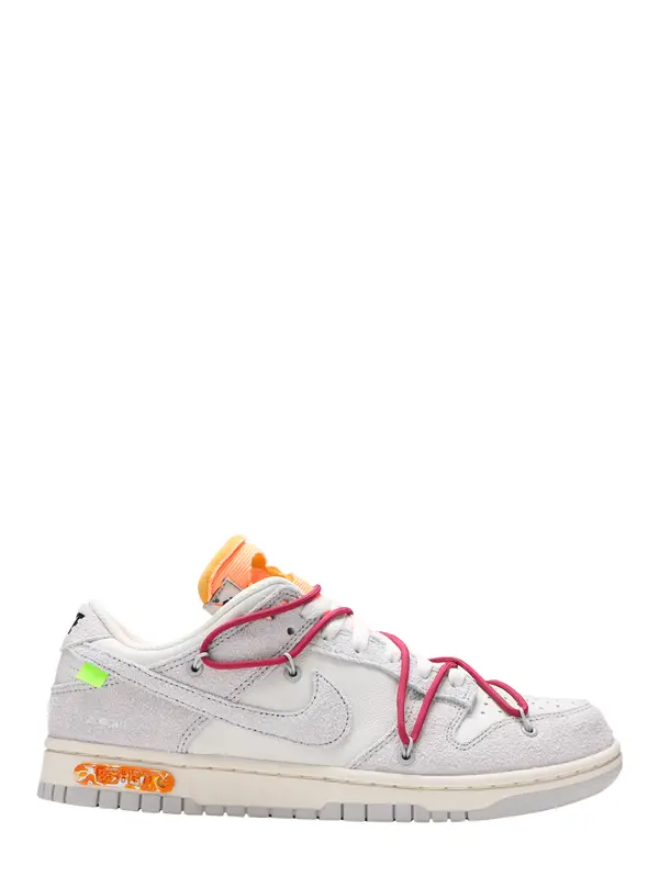 Nike Off- X Dunk Low 'lot 35 Of 50' Sneakers - White