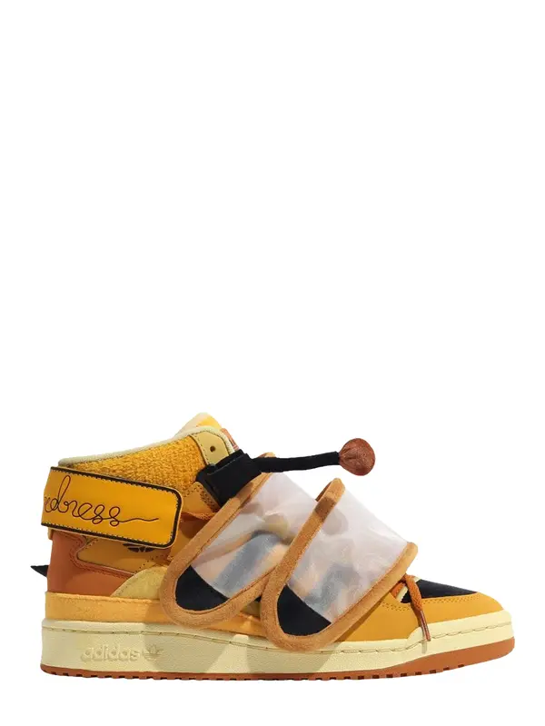 Adidas Melting Sadness X Forum Exhibit Mid 'babo' Sneakers - Yellow
