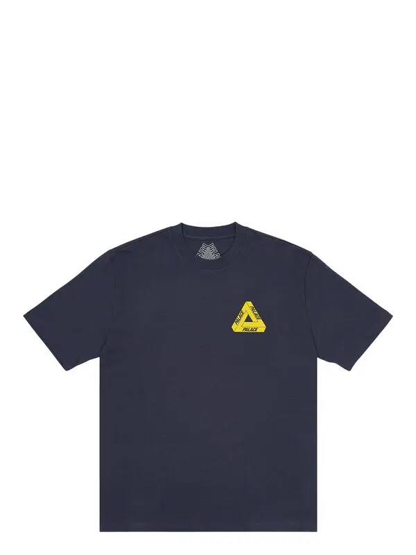PALACE Tri-twister T-shirt 'navy - Blue