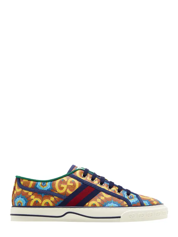 Gucci Tennis 1977 'kaleidoscope' Sneakers - Orange
