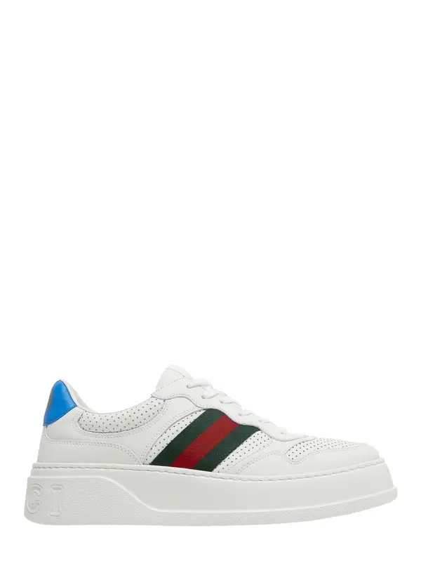 Gucci Chunky Gg Web Sneakers - White
