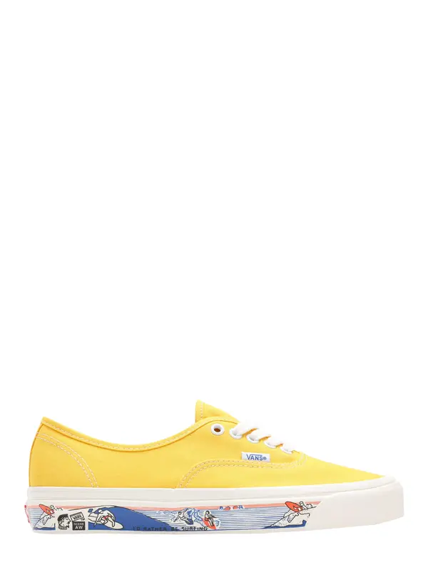 VANS Authentic 44 Dx 'anaheim Factory Scene Aw' Sneakers - Yellow