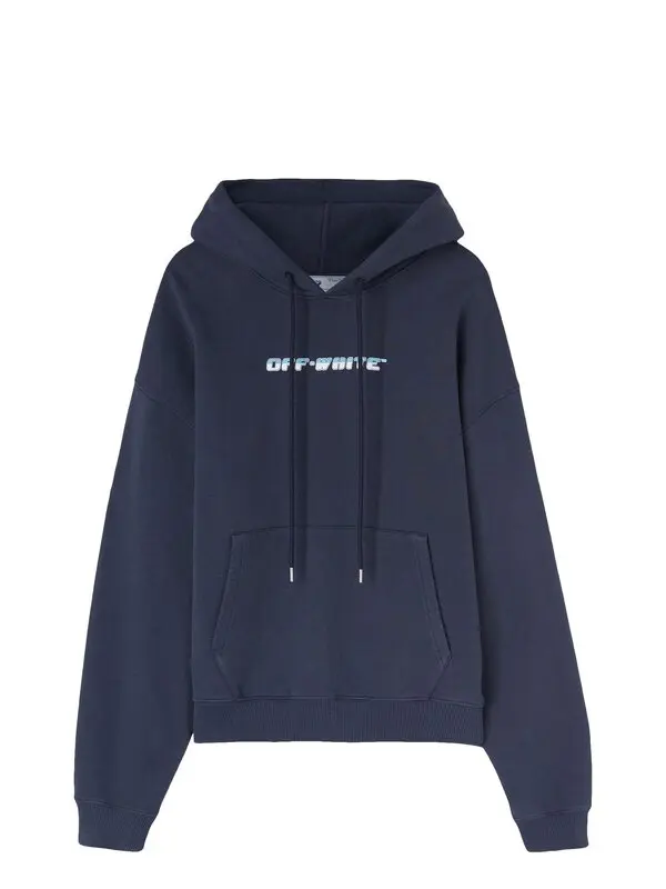 Off-White Between Arrow Over Hoodie - White