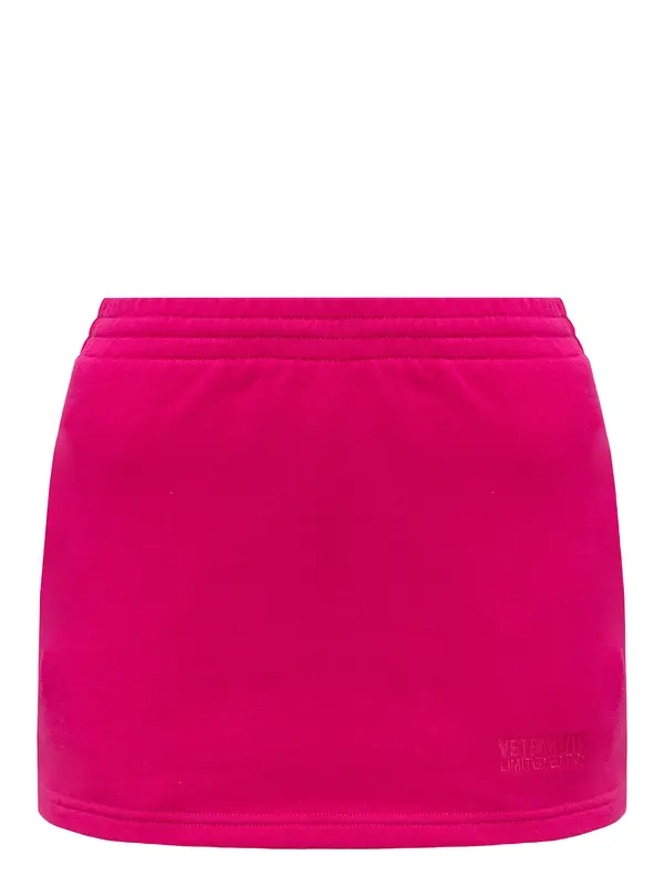 Vetements Molton Mini Skirt - Pink