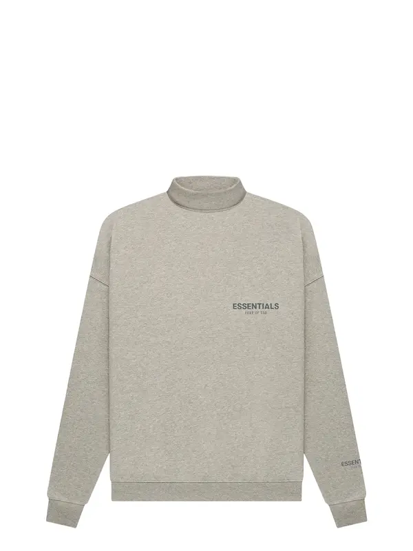 Fear Of God Pullover Mockneck - Grey