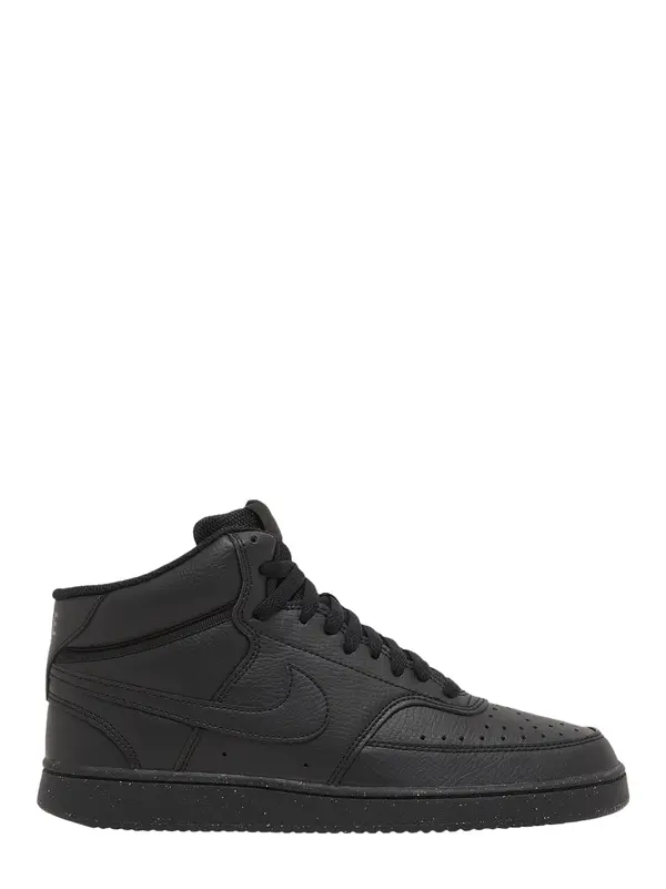 Nike Court Vision Mid Next Nature Sneakers - Black