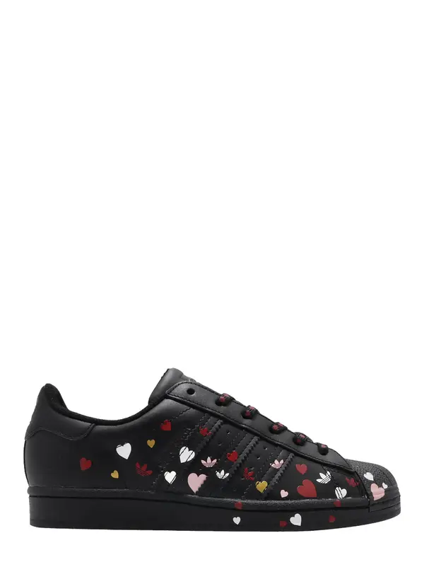 Adidas Superstar 'valentine's Day' Sneakers - Black
