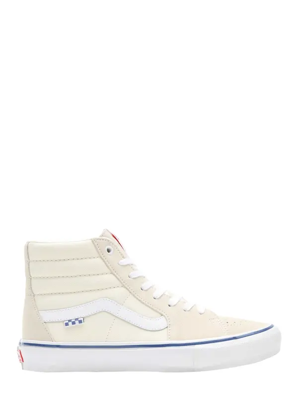 VANS Skate Sk8-hi Checkerboard Sneakers - White