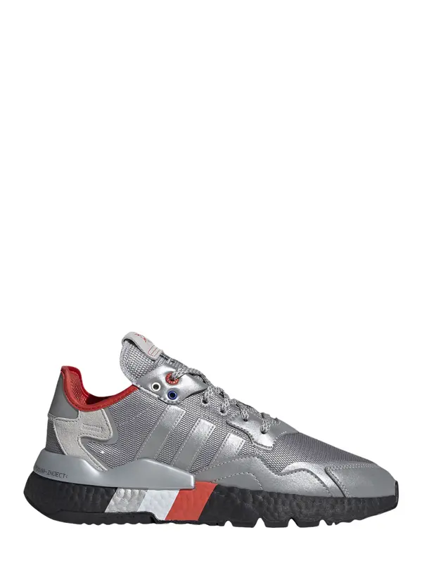 Adidas Nite Jogger Metallic Sneakers - Silver