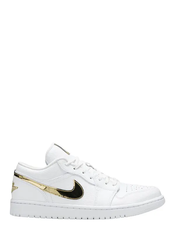 JORDAN 1 Retro Low Sneakers - Gold