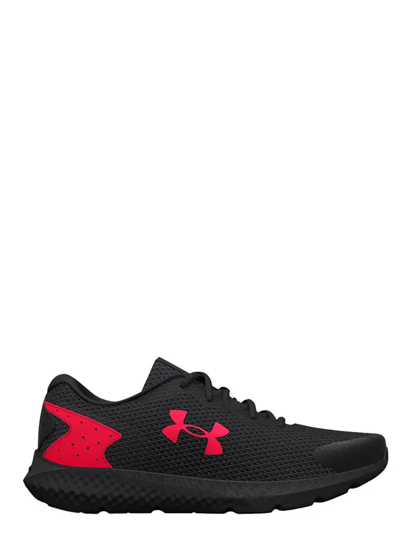 Under Armour Charged Rogue 3 Reflective Athletic Sneakers - Black