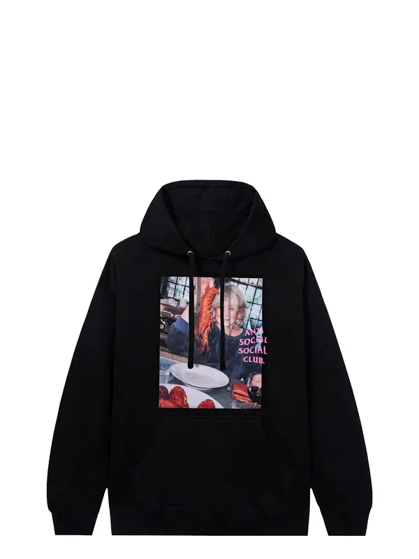 ANTI SOCIAL SOCIAL CLUB X Martha Stewart Lobster Hoodie - Black