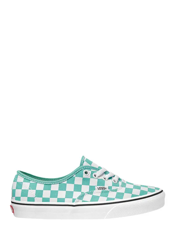 VANS Authentic Checkerboard Sneakers - Green