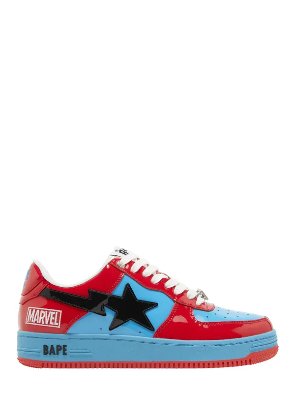 BAPE Marvel X Bapesta 'spider-man' Sneaker - Red